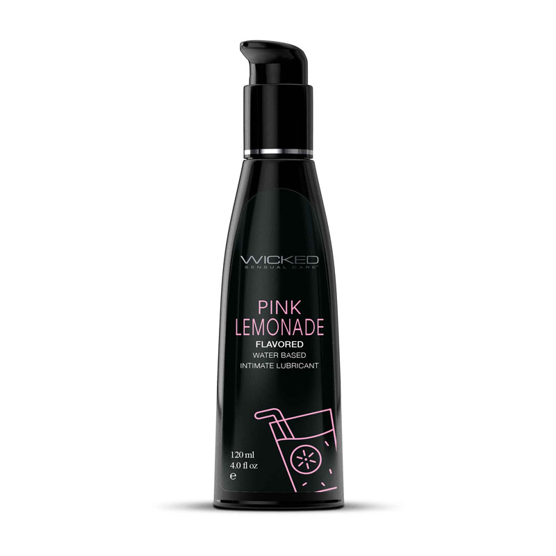 Wicked: Aqua Pink Lemonade Lubricant 120ml - Hello Sexy
