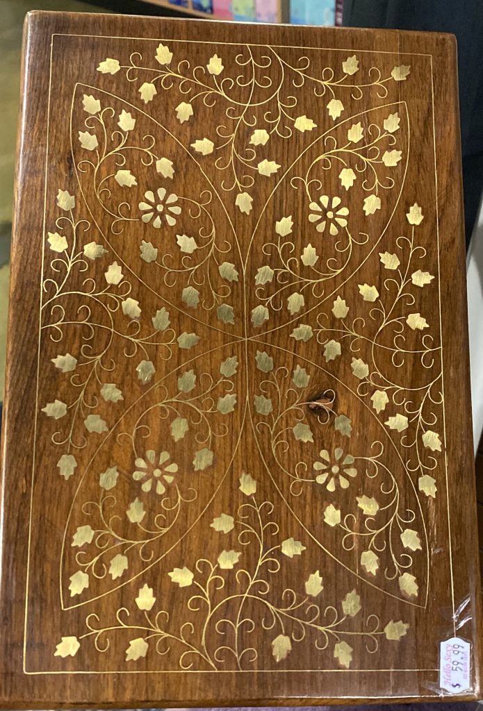 Sheeham Wooden Box INFINITY 12x8 - Hello Sexy